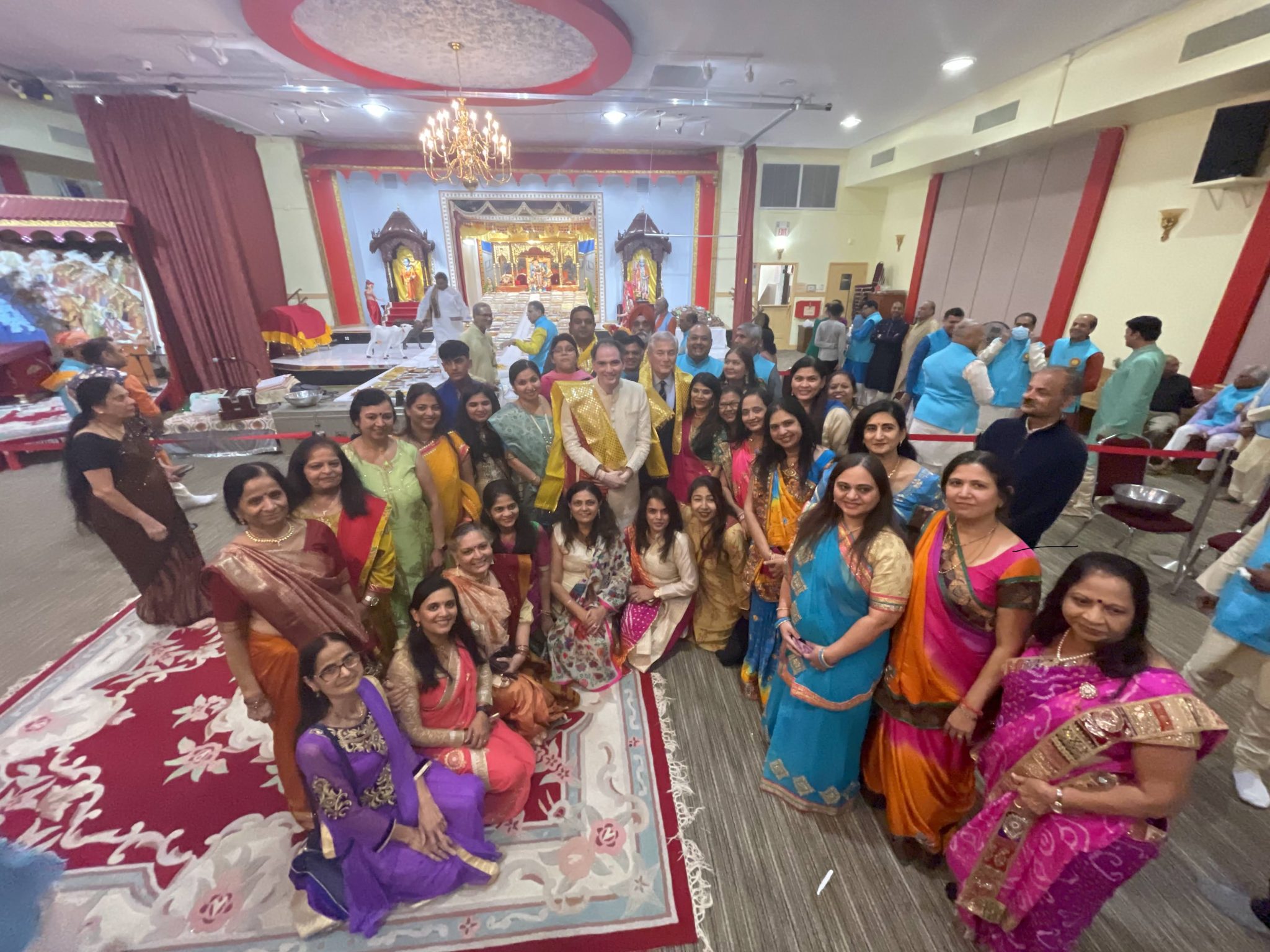 Vaishnav Temple Of New York’s Grand Annakut Mahotsav And Govardhan Puja