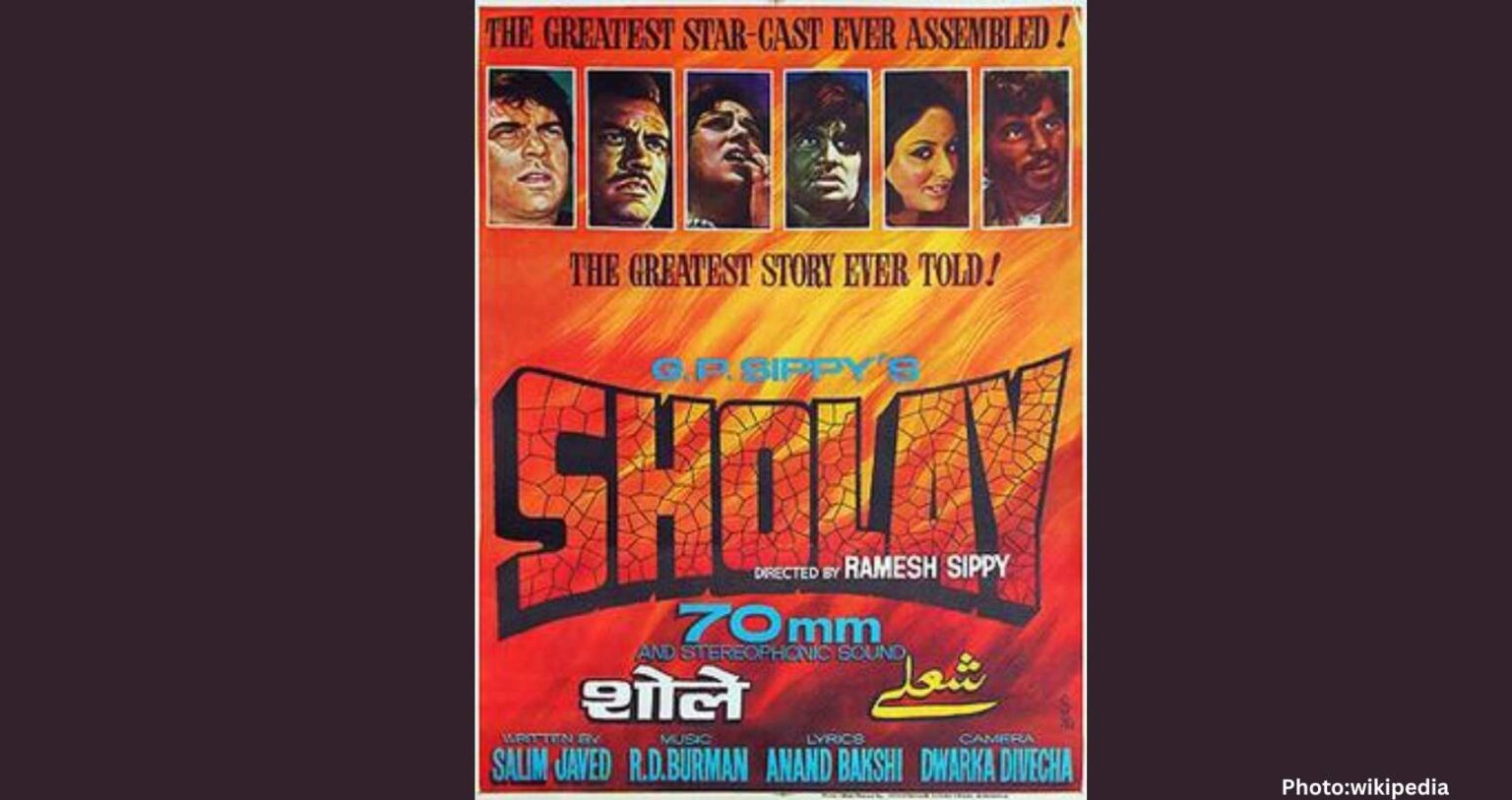 "Sholay's 4K Re-Release Slated Overseas for 50th Anniversary"