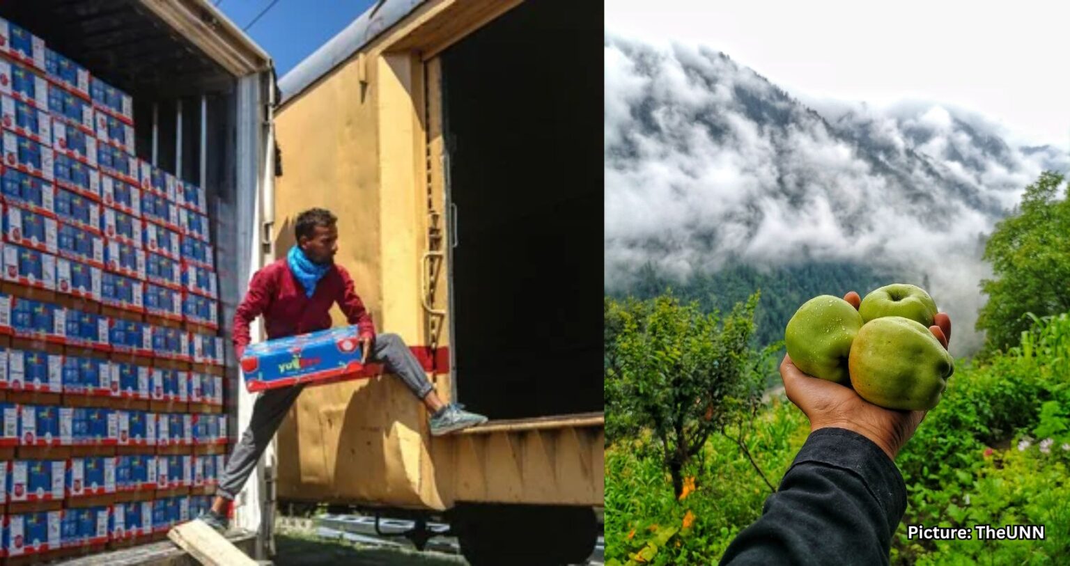 Railways Use Parcel Vans to Transport Kashmir Fruits During Highway ...